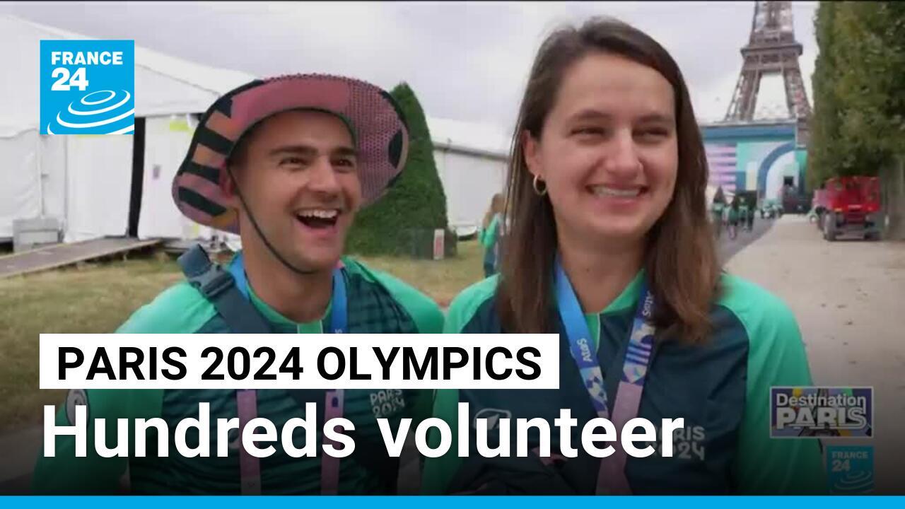 Paris 2024 Olympics: Hundreds volunteer for Summer Games - France 24